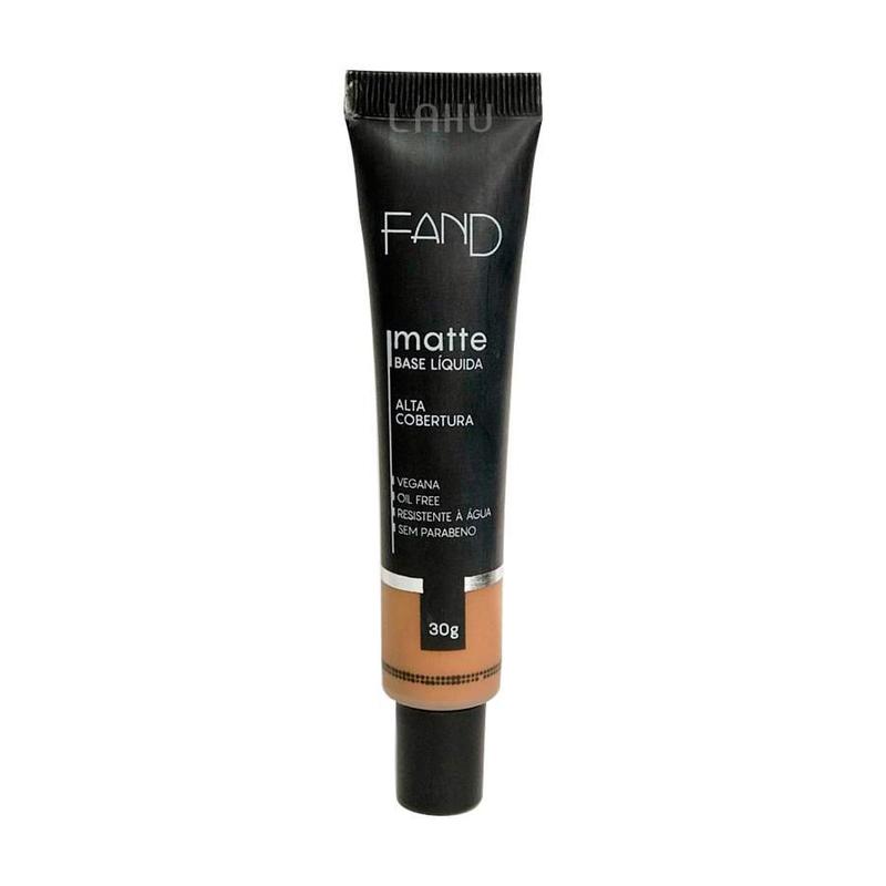 Base Líquida Matte Fand 30G Cor 07 Alta Cobertura - Fand Makeup - Base ...