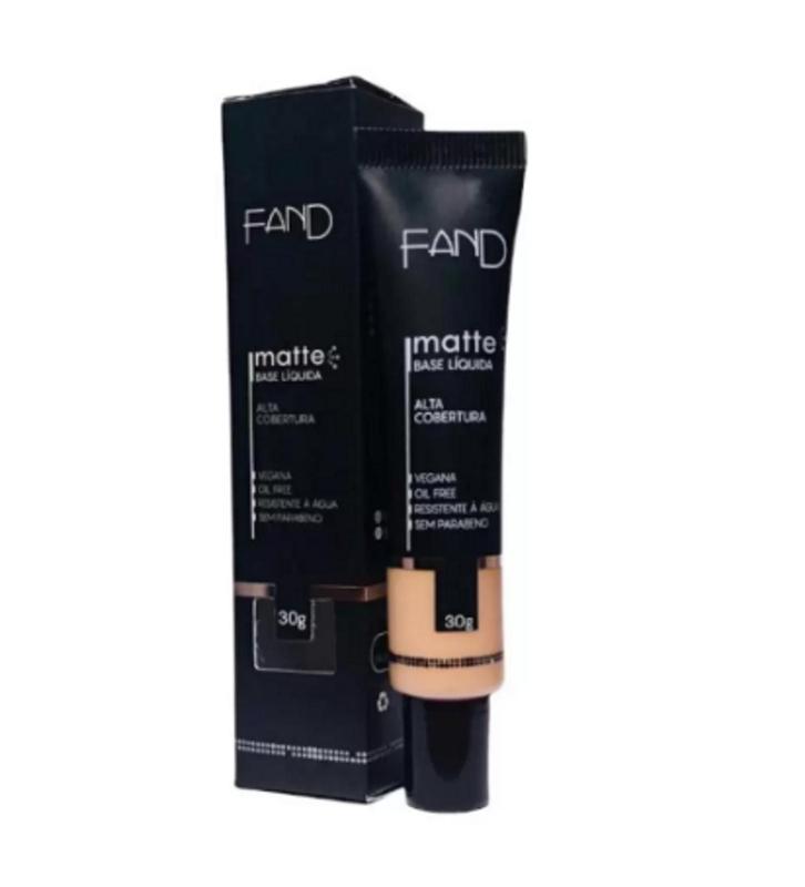 Base Liquida Matte Fand Makeup 30g COR 2,75 - FAND COSMÉTICOS - Base ...