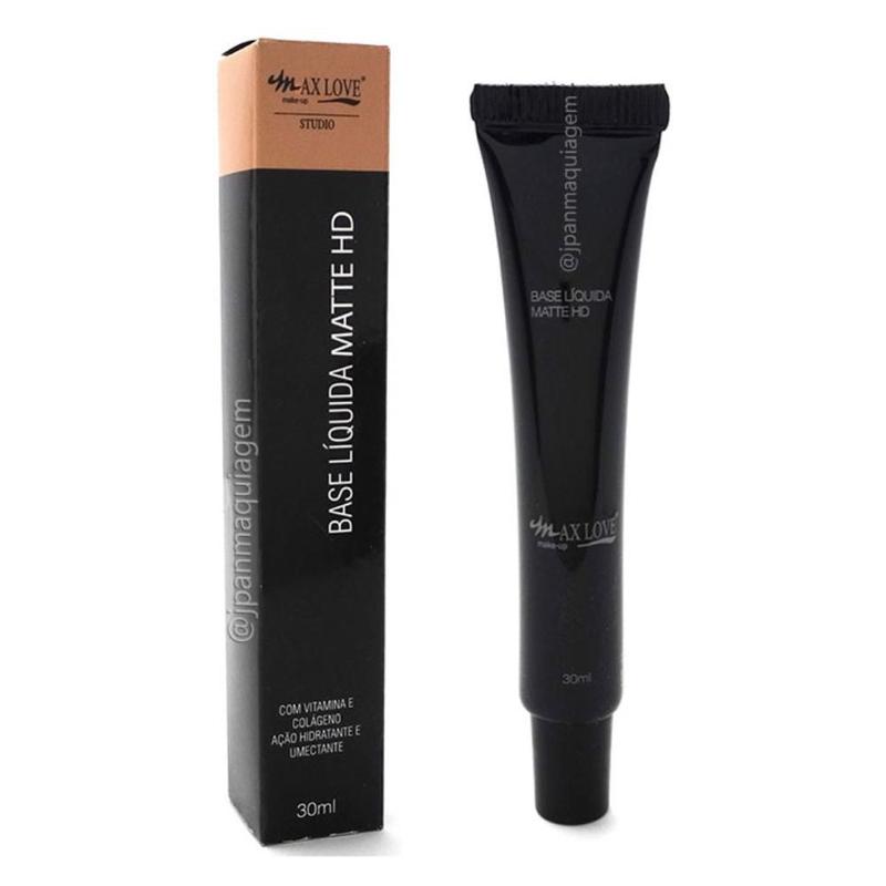 Base Liquida Matte HD Max Love - Base Facial - Magazine Luiza