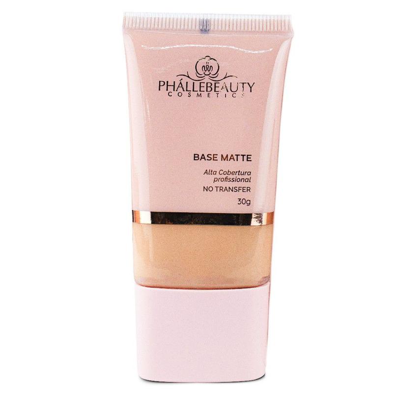 Base líquida Matte Phallebeauty - 05 - Base Facial - Magazine Luiza
