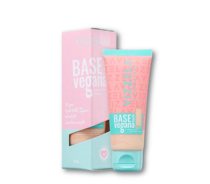 Base Líquida Matte Vegana de Alta Cobertura Toque Aveludado e Anti ...