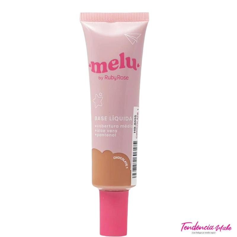 Base Líquida Melu Chocolate 1 - Ruby Rose - Base Facial - Magazine Luiza