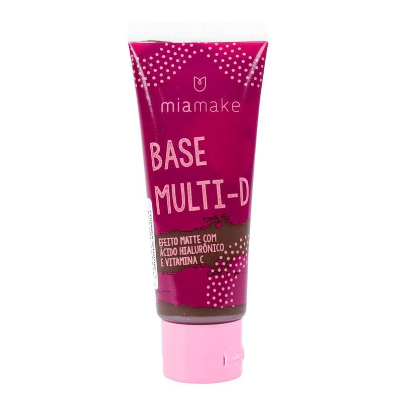 Base Líquida Multi-D Tons Escuros Mia Make - Base Facial - Magazine Luiza