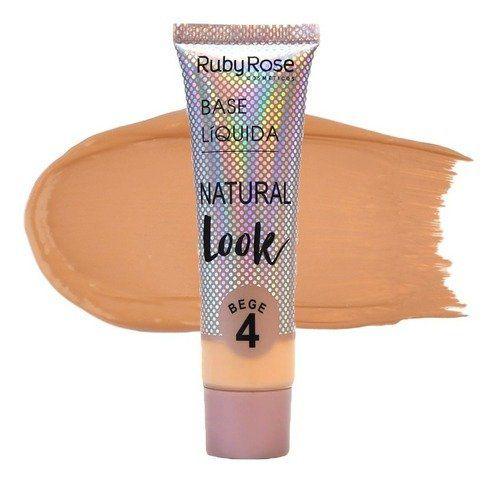 Base Líquida Natural Look Ruby Rose - Base Facial - Magazine Luiza