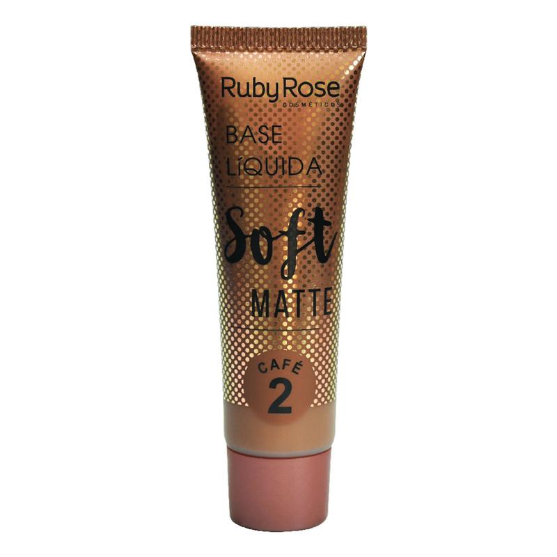 Base Líquida Soft Matte Ruby Rose - Base Facial - Magazine Luiza