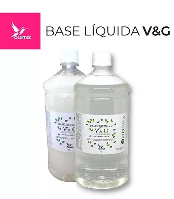 Base Líquida Transparente 1:4 V & G - 1 Litro - Químiz - V & G - Base ...