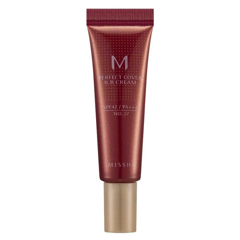 Base M Perfect Cover BB Cream Missha 21 Light Beige 10ml - ACQUA DI ...