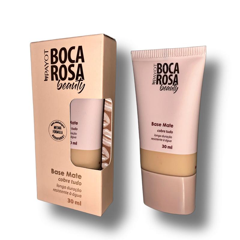 Base Matte Boca Rosa - Payot - Base Facial - Magazine Luiza