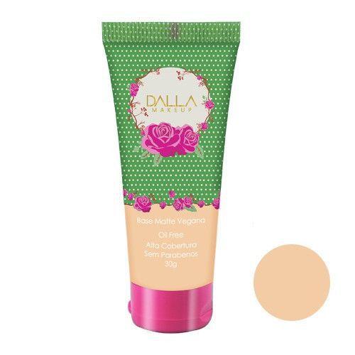 Base Matte Vegana 30g liquida de Alta Cobertura Dalla Makeup - Base ...