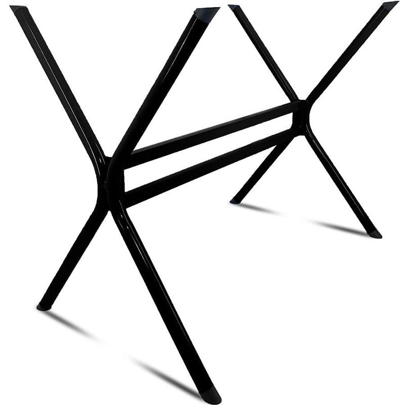 Base Para Mesa De Jantar Escócia Preta Para Tampo 120 X 80 - Genus ...