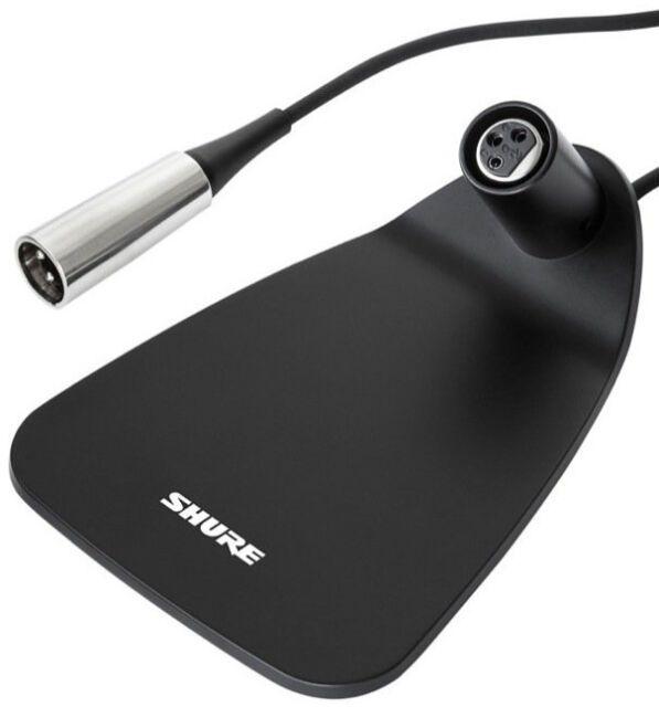 Base para microfone gooseneck com conector xlr shure - Microfone ...