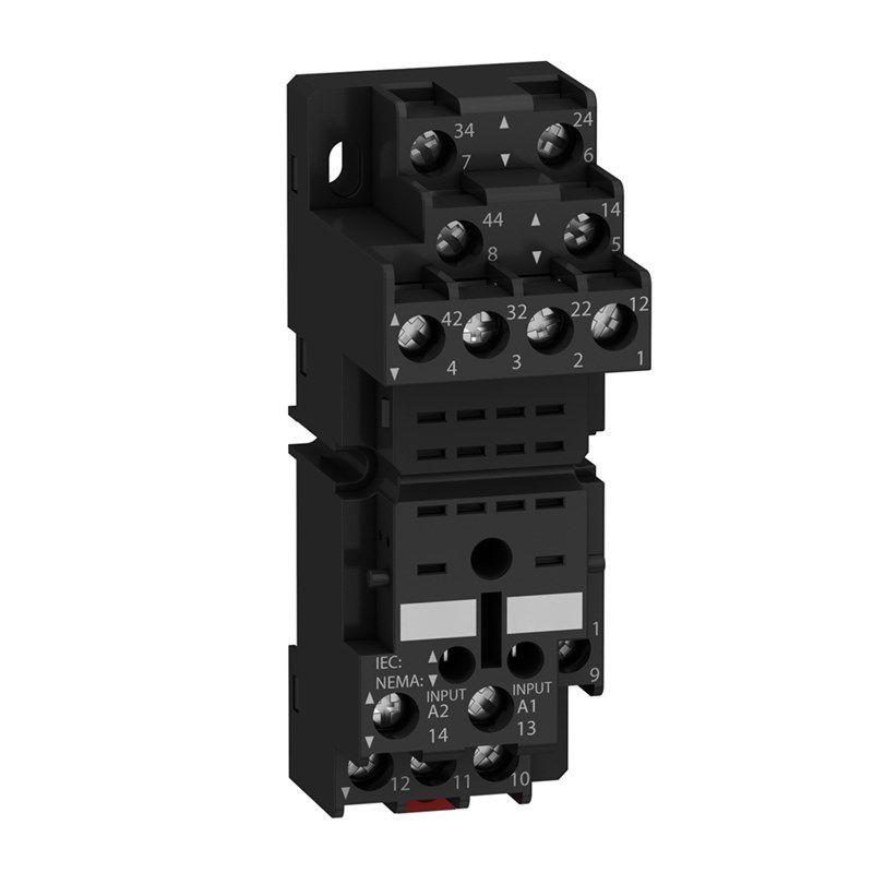 Base para Relé Mista RXZE2M114 para Relé Modelo RXM2/RXM4 Schneider ...