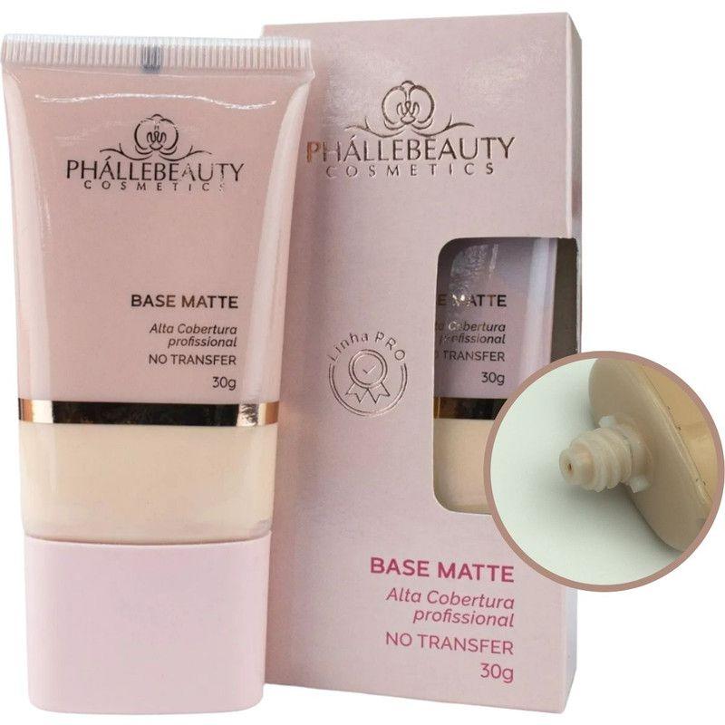 Base Resistente Água Textura Matte Maquiagem Alta Cobertura ...