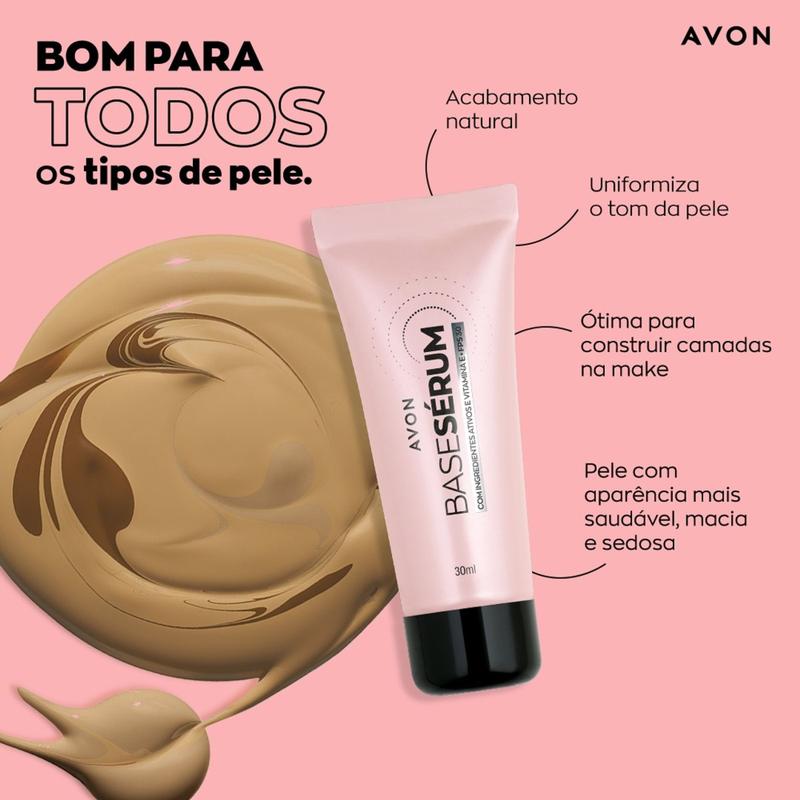 Base Sérum Avon com Vitamina e FPS30 30ml - Outros Beleza e Perfumaria - Magazine Luiza
