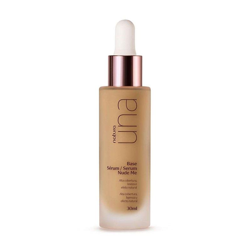 Base Sérum Natura Una Nude Me 30ml - Base Facial - Magazine Luiza