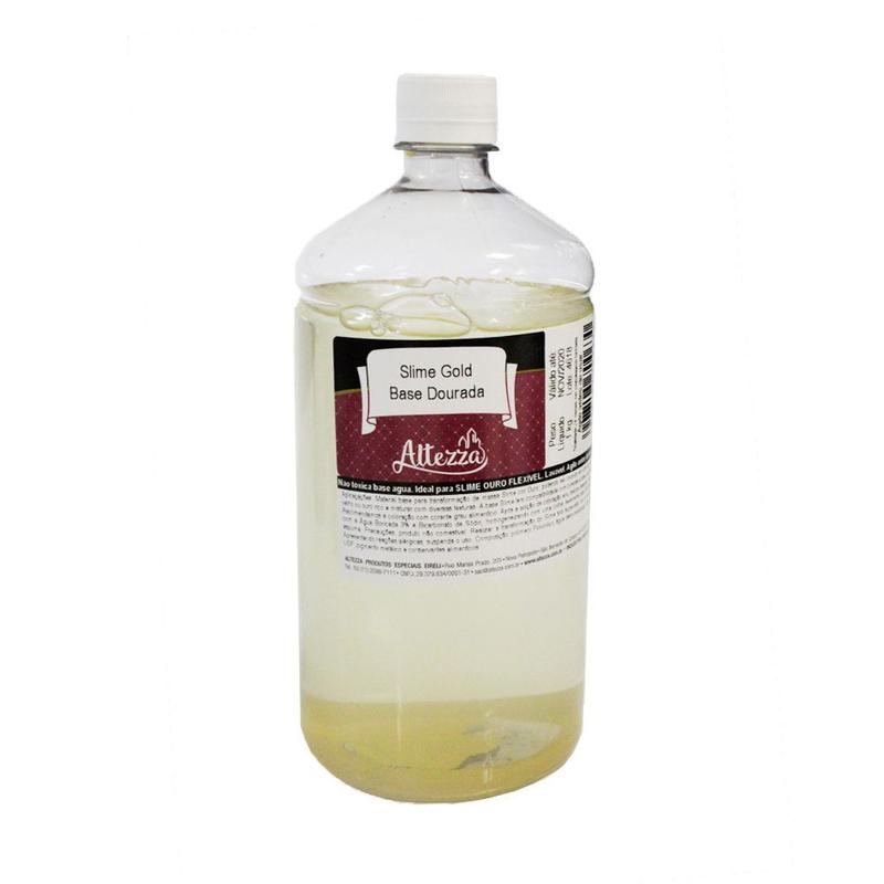 Base Slime Altezza - Dourada Gold 1kg - Slime / Amoeba - Magazine Luiza