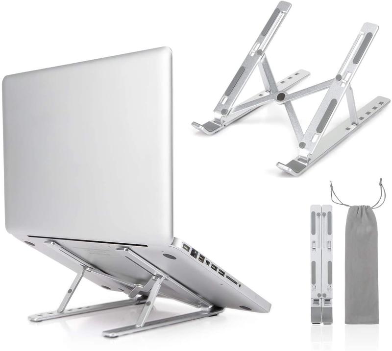 Base Suporte Apoio P/ Notebook Laptop Tablet Ergonômico Dobrável ...