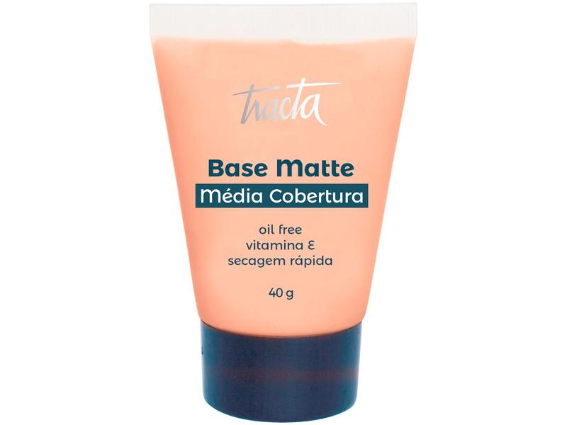 Base Tracta Matte Média Cobertura Líquida 01 - 40g - Base Facial ...