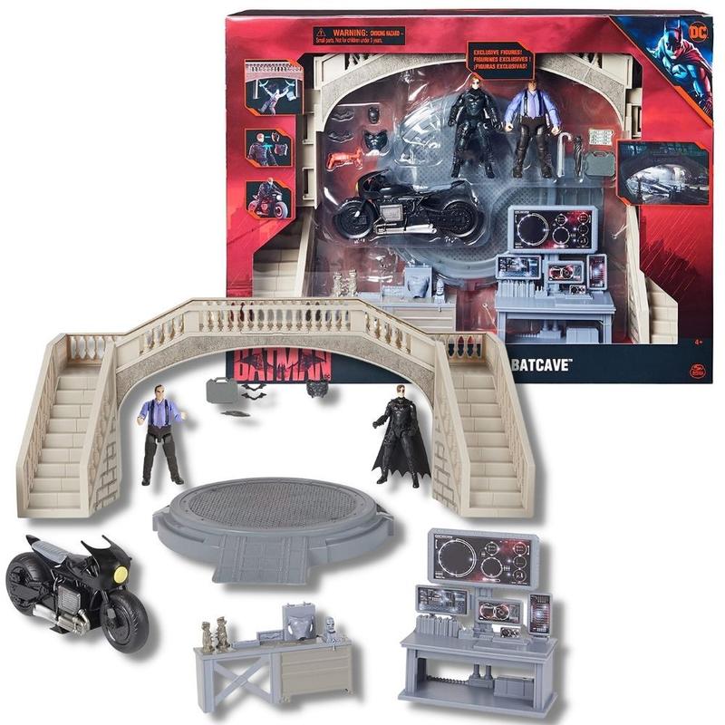 Bat caverna - Playset Cena Do Filme Figuras Batman e Pinguim - Spin Master - Bonecos - Magazine ...