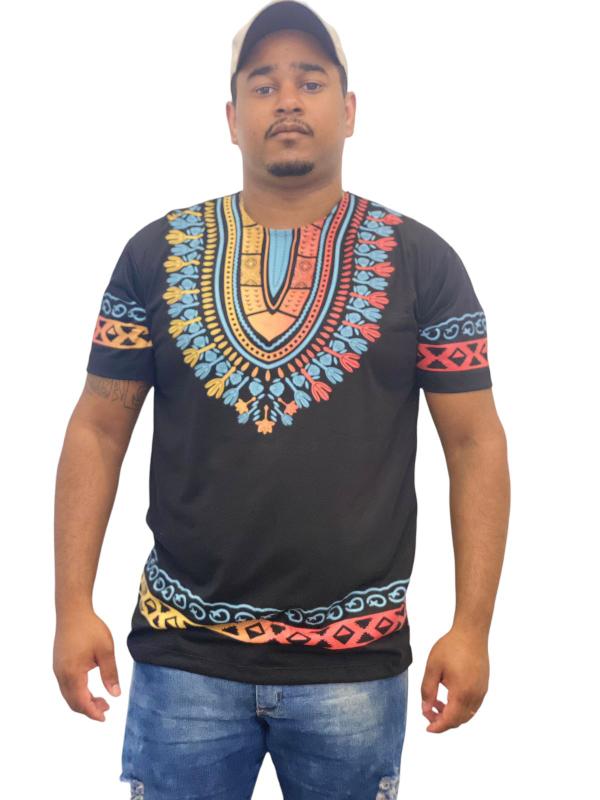 Bata Importada Masculina Indiana Estampada Africana Regga340 - Deeyaa ...