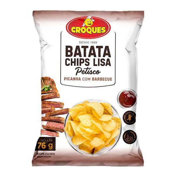 Batata Croques Chips Lisa Picanha com Barbecue 45g - Chips - Magazine Luiza
