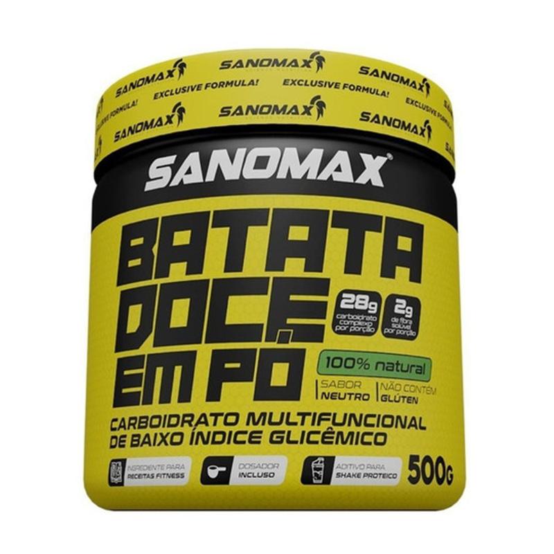 Batata Doce em Pó 500g - Sanomax - Batata Doce - Magazine Luiza