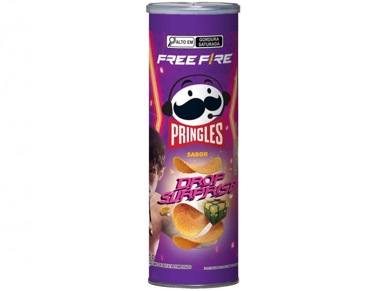 Batata Free Fire Drop Surprise Pringles 105g - Pringles - Magazine Luiza