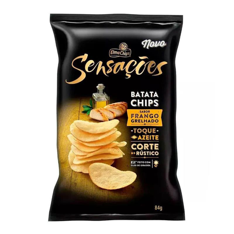 Batata Sabor Frango Grelhado Sensações 45g - Elma Chips - Chips ...