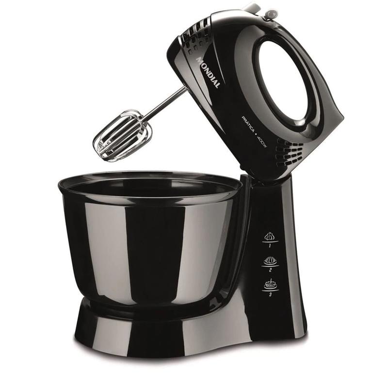 Batedeira Elétrica Preta Mondial B44B 220V - Batedeira e Acessórios ...