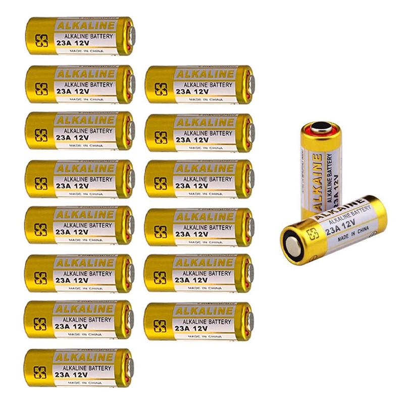 Bateria Alcalina Pilha 12V 23A 15 Unidadas Portao Automatico Controle ...