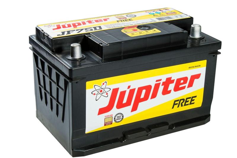 Bateria Automotiva Júpiter 60ah - Celta, Palio, Gol, Fiat Uno, Meriva ...