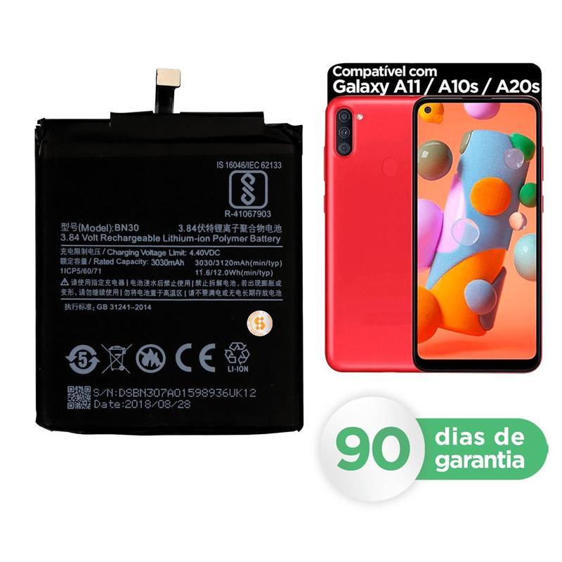 Bateria Galaxy A11 / A10s / A20s Compativel com Samsung - Bateria para Celular - Magazine Luiza