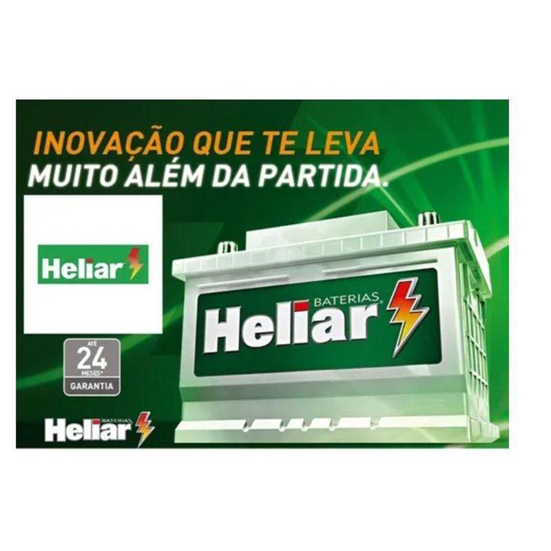 Bateria Heliar Origina 60ah Hnp60dd - Bateria Automotiva - Magazine Luiza