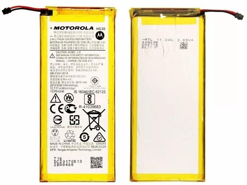 Bateria Hg30 Para Moto G5s Moto G5S Plus Moto G6 3000 Mah - Storecell ...