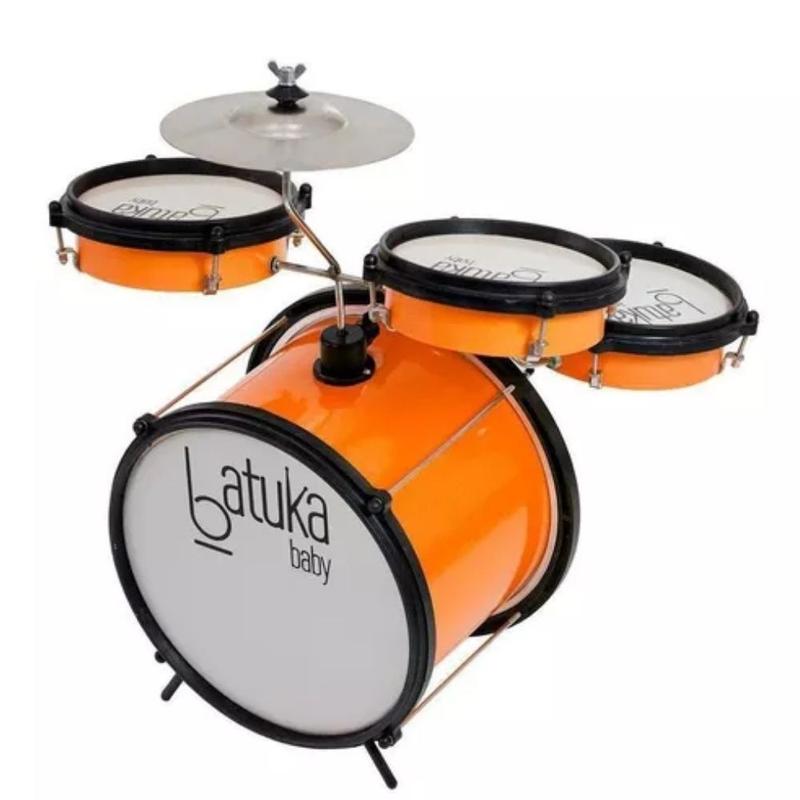 Bateria Infantil Luen Batuka Baby Crianca 2 A 4 Anos - Cores - Bateria ...