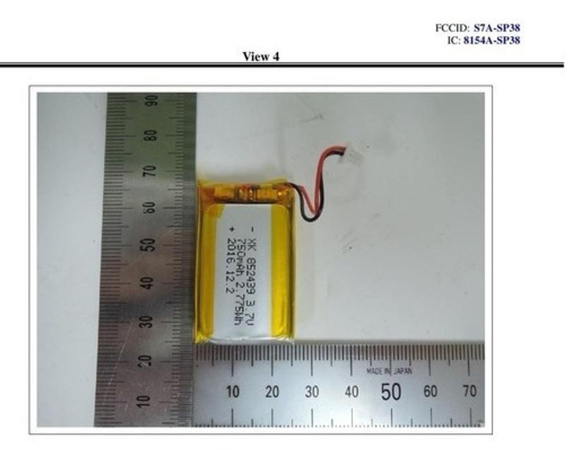Bateria Intercomunicador Sena 20s 750mah 2 Fios 3,7v - - bgb - Bateria ...