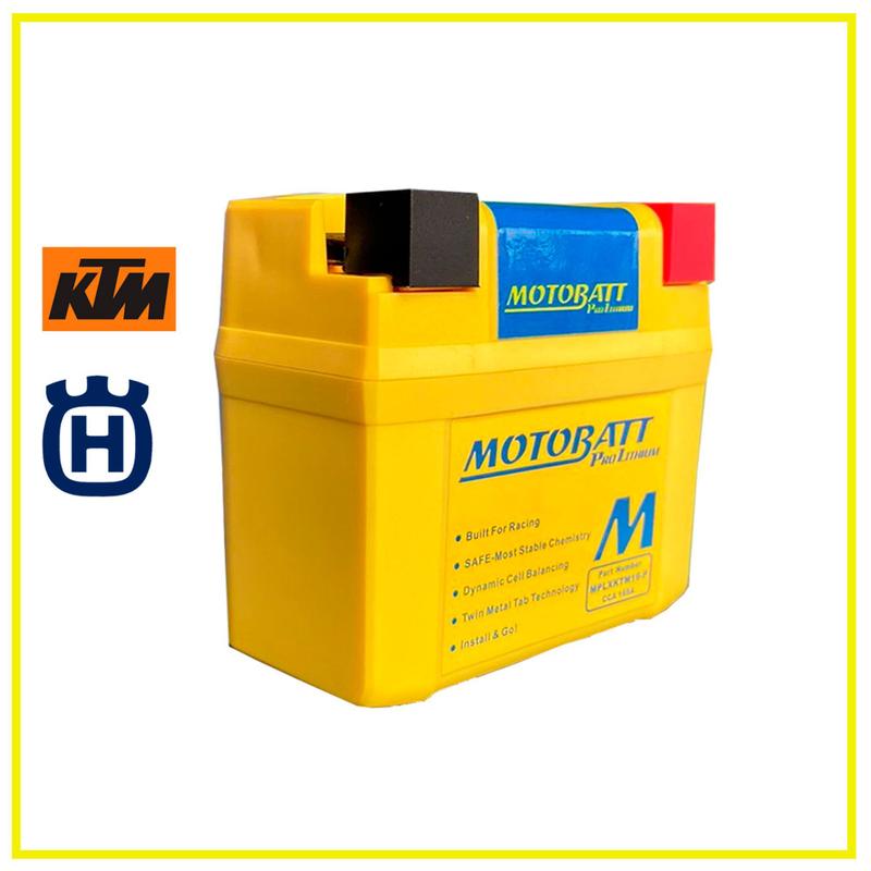 Bateria ktm 250/350/450 sxf 165 cca 2.2ah - Motobatt - Bateria de Moto ...