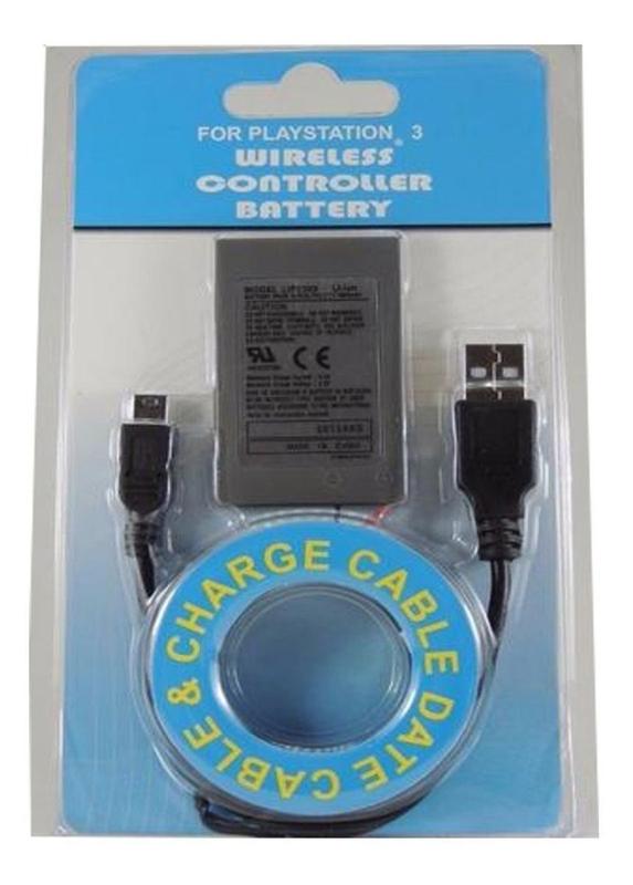 Bateria Manete Playstation 3 Play Ps3 Dualshock 1800mah - T&Z - Outros ...