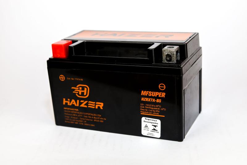Bateria para Suzuki GSF 250 F/S 250CC(1991 a 1995) Haizer hzrx7a-bs 12v ...