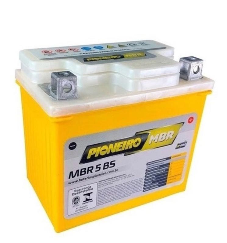 Bateria Pioneiro Mbr5,5-bs - Bateria de Moto - Magazine Luiza