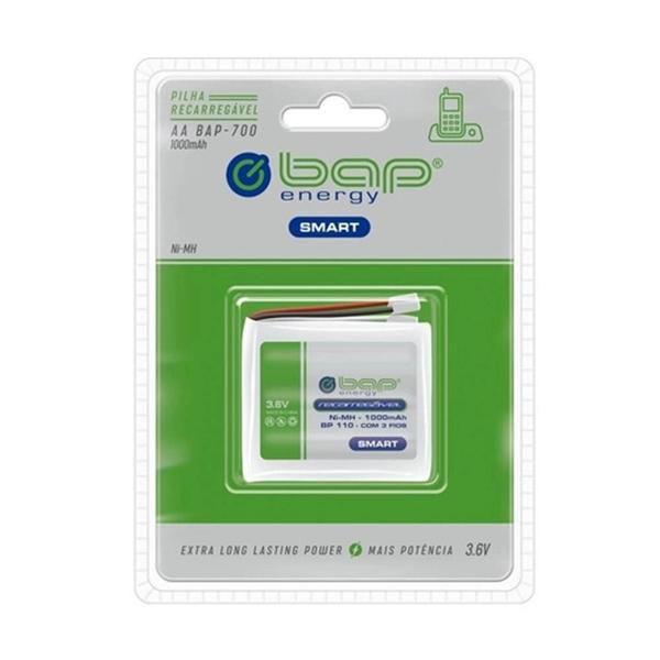Bateria Recarregável Bap Smart 1000Mah 3,6V - Bateria - Magazine Luiza