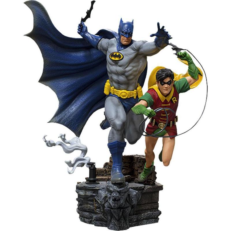 Batman & Robin Deluxe Dc Comics Ivan Reis 1/10 Iron Studios ...