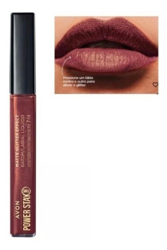 Batom Líquido Avon Power Stay 7ml - Escolha Sua Cor - Batom - Magazine ...