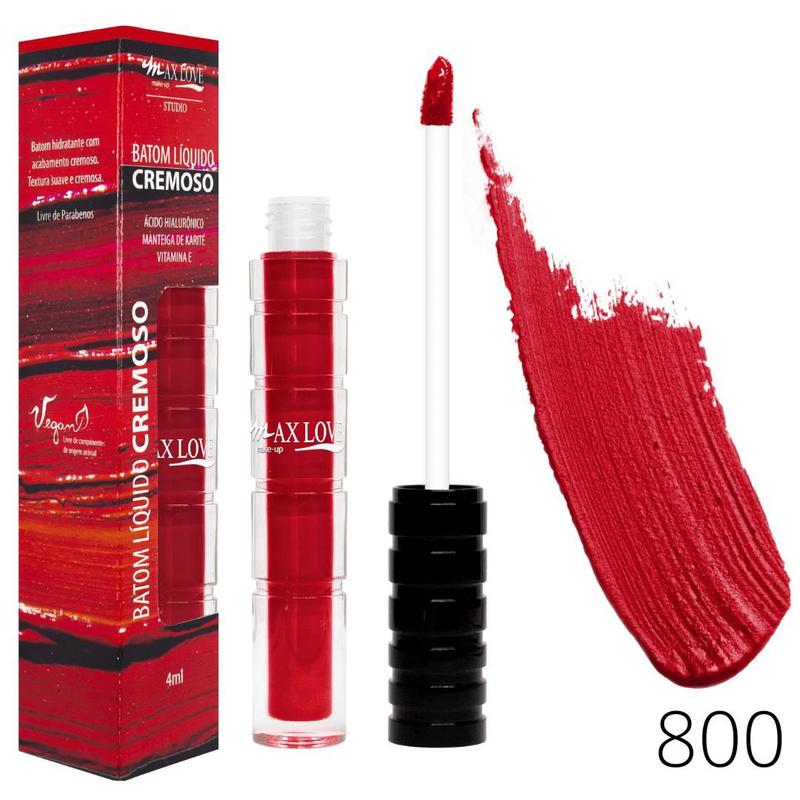 Batom Líquido Cremoso Max Love - Batom - Magazine Luiza