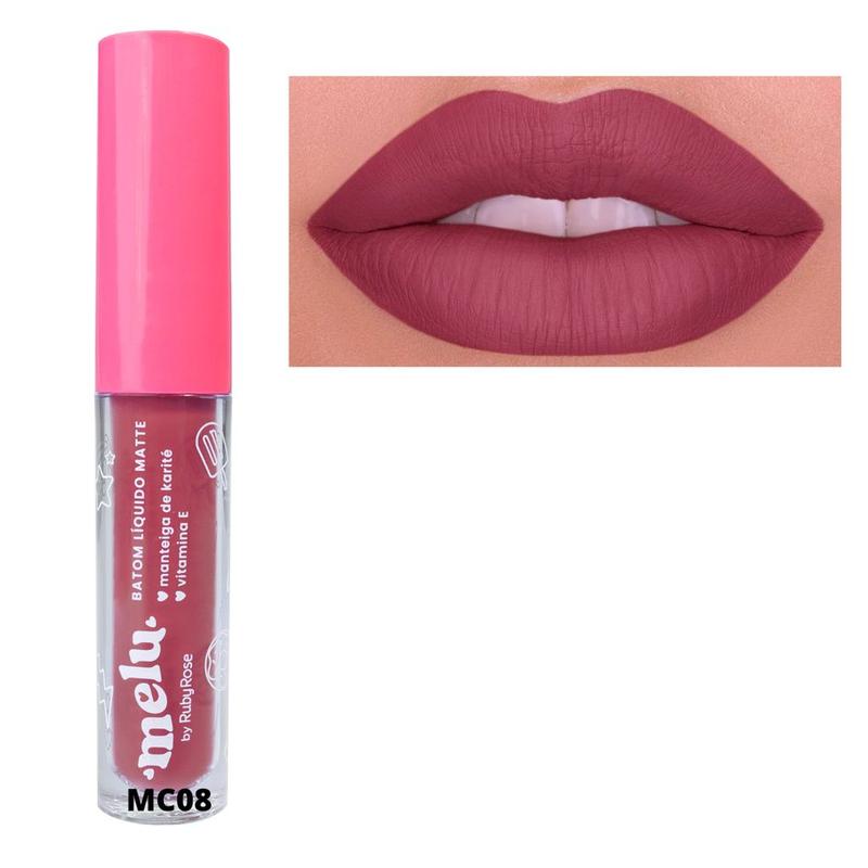 Batom Liquido Matte - Melu Ruby Rose - 8 Opções - Melu by Ruby Rose ...