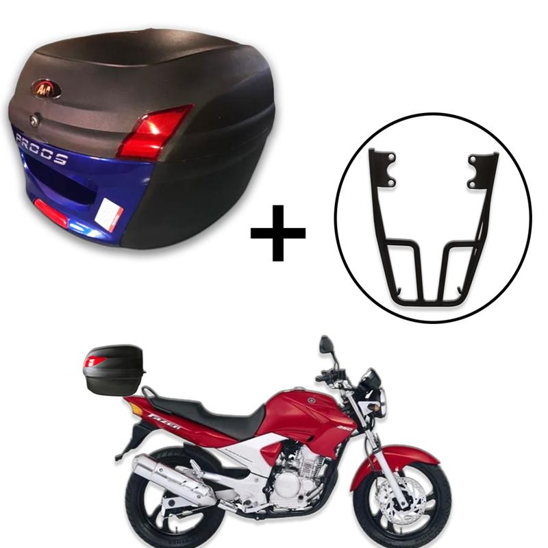 Baú 34 litros Awa Proos com Bagageiro para FAZER 250 2005-2017 - Baú ...