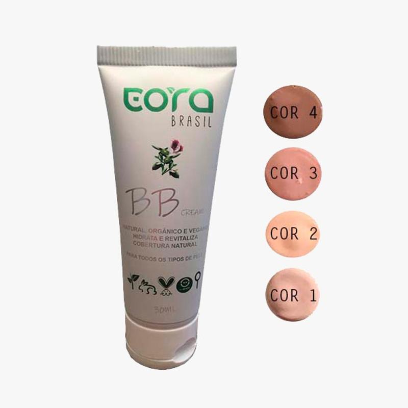 BB Cream Natural e Vegano Cor 01 - Eora Brasil - Eora Brasil - BB Cream - Magazine Luiza