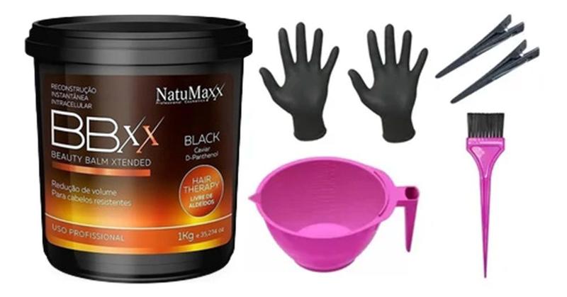 BBXX - Beauty Balm Xtended Black NatuMaxx 1kg - Cuidados com o Cabelo ...