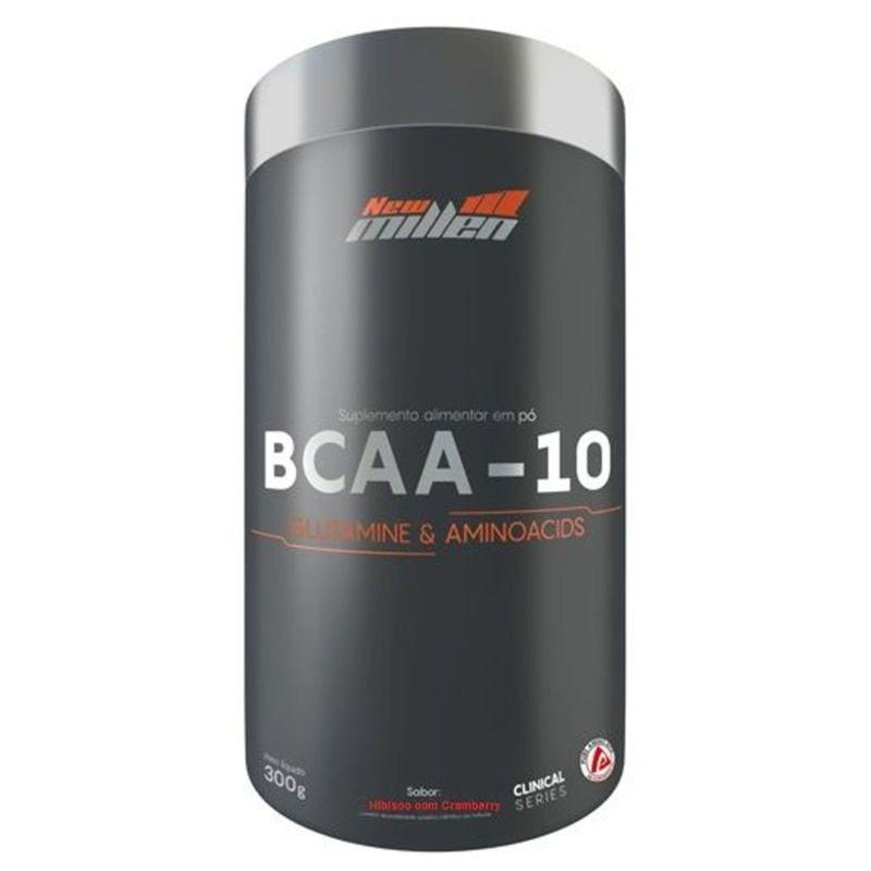 Bcaa-10 300 g - new millen (hibisco com cramberry) - BCAA - Magazine Luiza