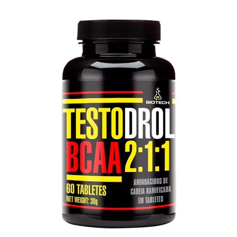 BCAA 2:1:1 testodrol - Biotech - BCAA - Magazine Luiza